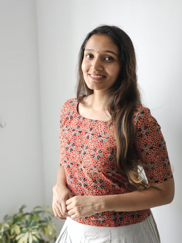 Manisha - Ajrakh crop top – Musings